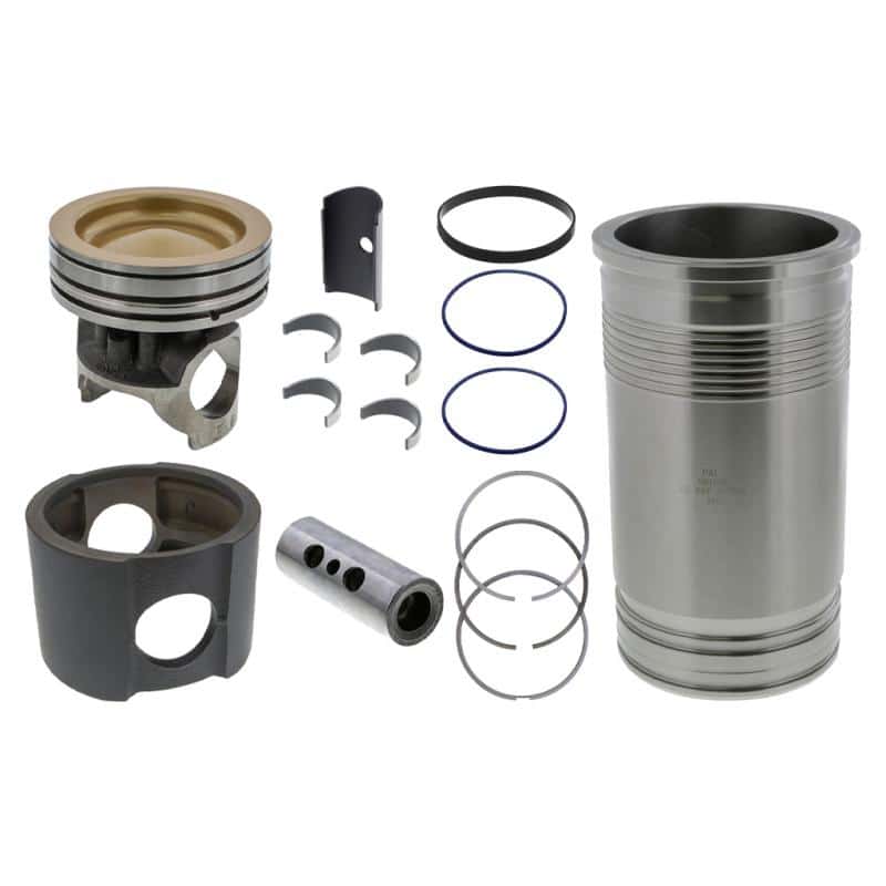 Cylinder kit containing High Performance Crosshead Piston | Detroit ...